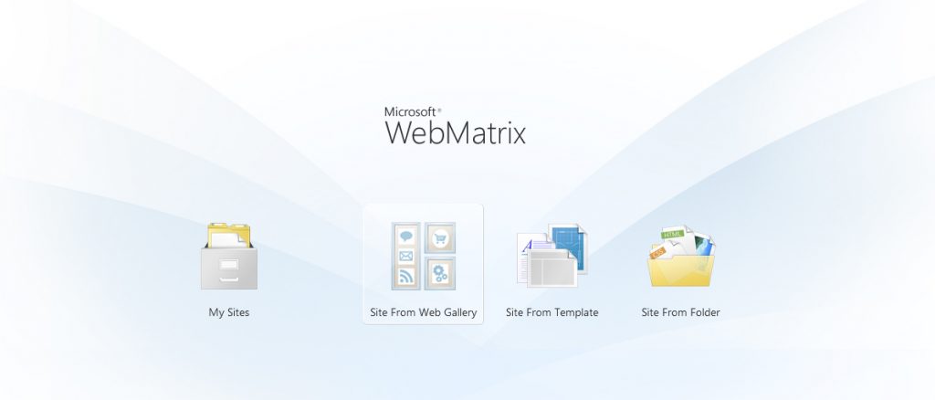 Tool tip of the Month: Microsoft WebMatrix the codedummy treasure – The Buttonfactory