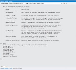 Tooltip: Adding a package to your Visual Studio project with PMC – The ...