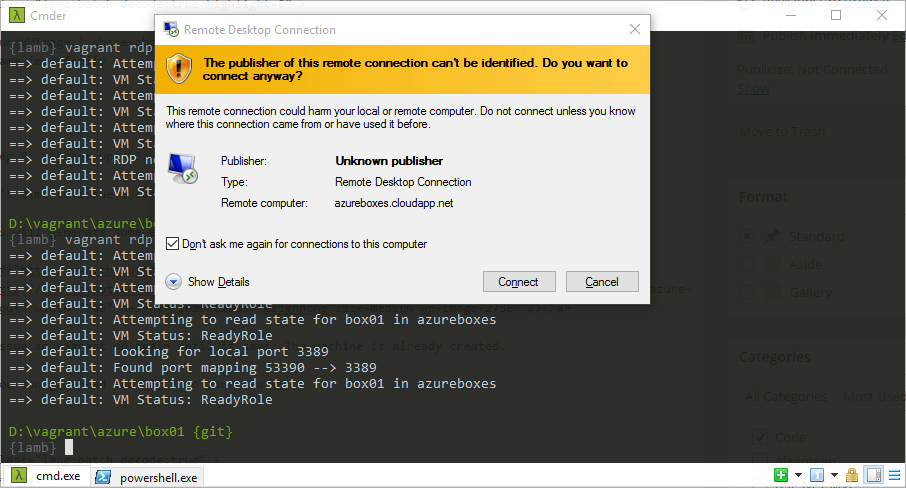 vagrant-rdp-werkt – The Buttonfactory